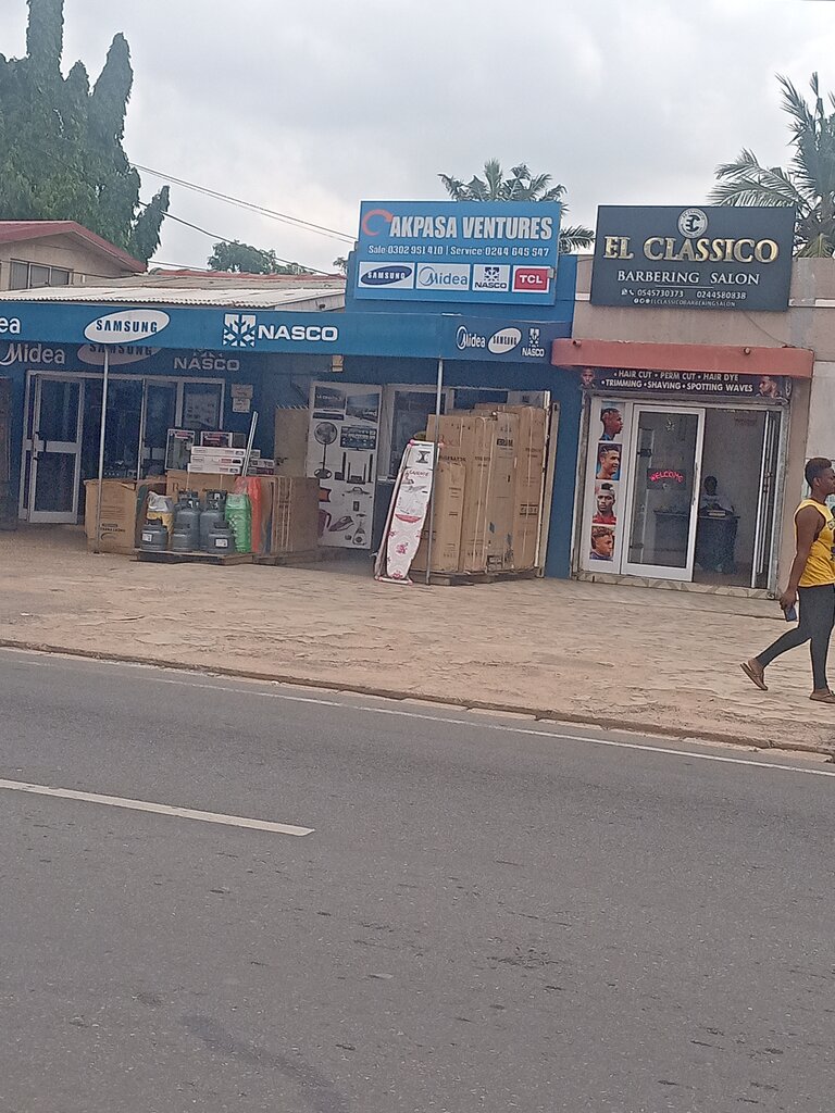 Elektrik ve elektrikli ürün mağazası Akpasa ventures, Akra, foto