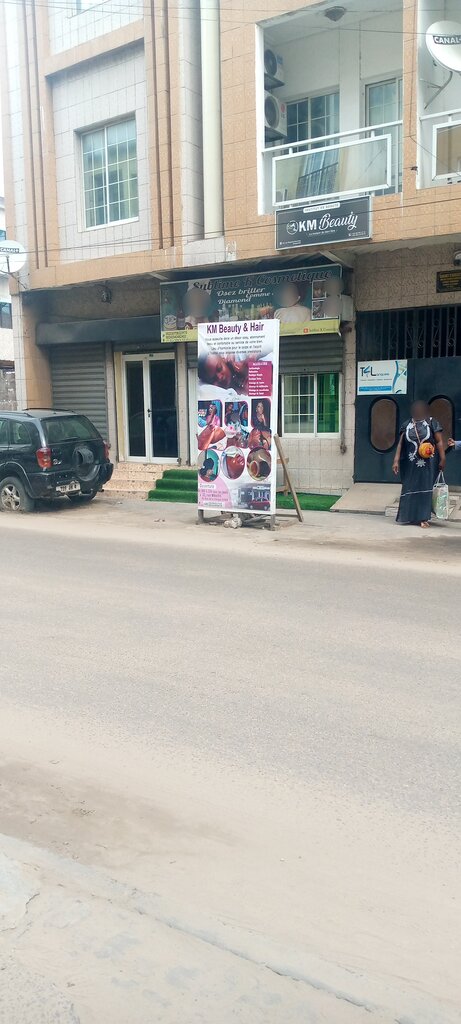 Pazarlar ve çarşılar Ets sublime K cosmétiques, Brazzaville, foto