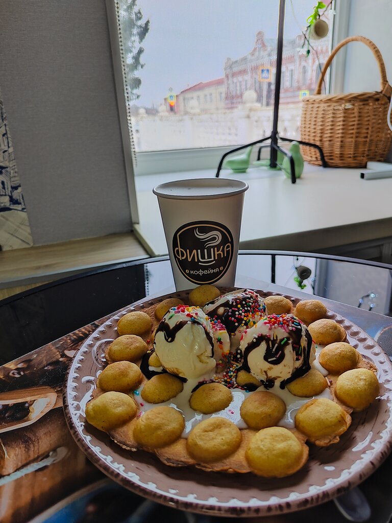 Kahve dükkanları Фишка, Novozybkov, foto