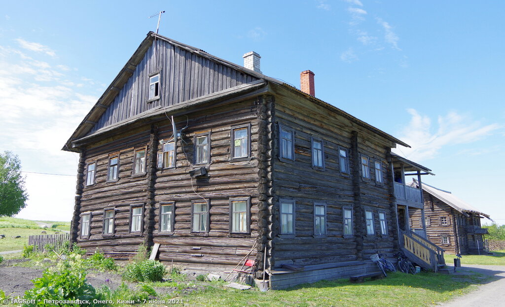 Turistik yerler Дом Ошевнева из деревни Красная Сельга, Karelya, foto