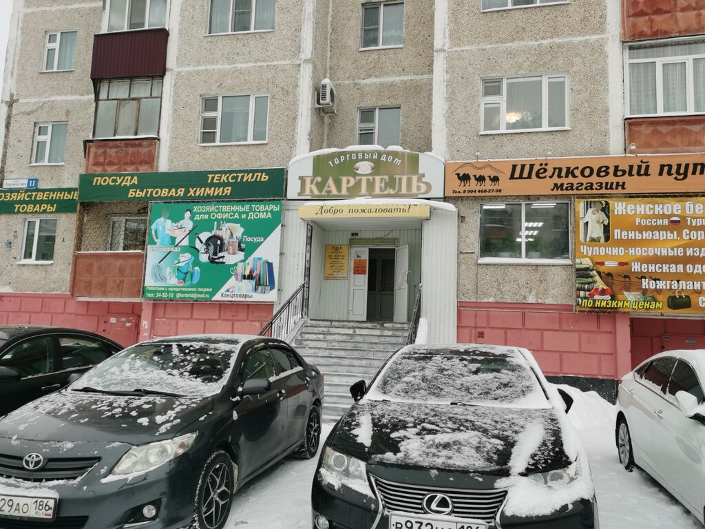 Ev temizlik ürünleri Kartel, torgovy dom, Surgut, foto