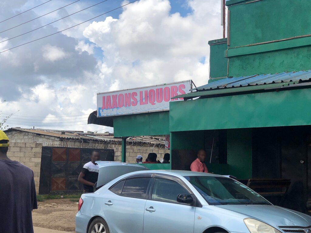 Market Jaxons liquors, Lusaka, foto