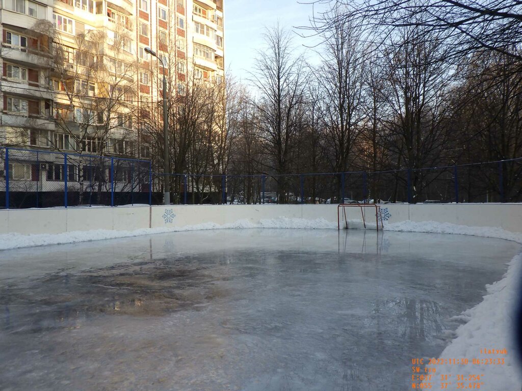 Spor alanı Dvorovaya territoriya, Moskova, foto