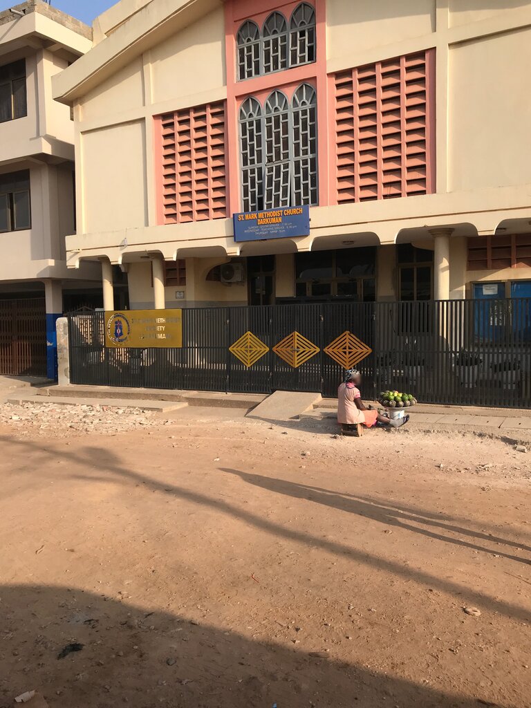 Protestan kilisesi St. Mark Methodist Chapel, Akra, foto