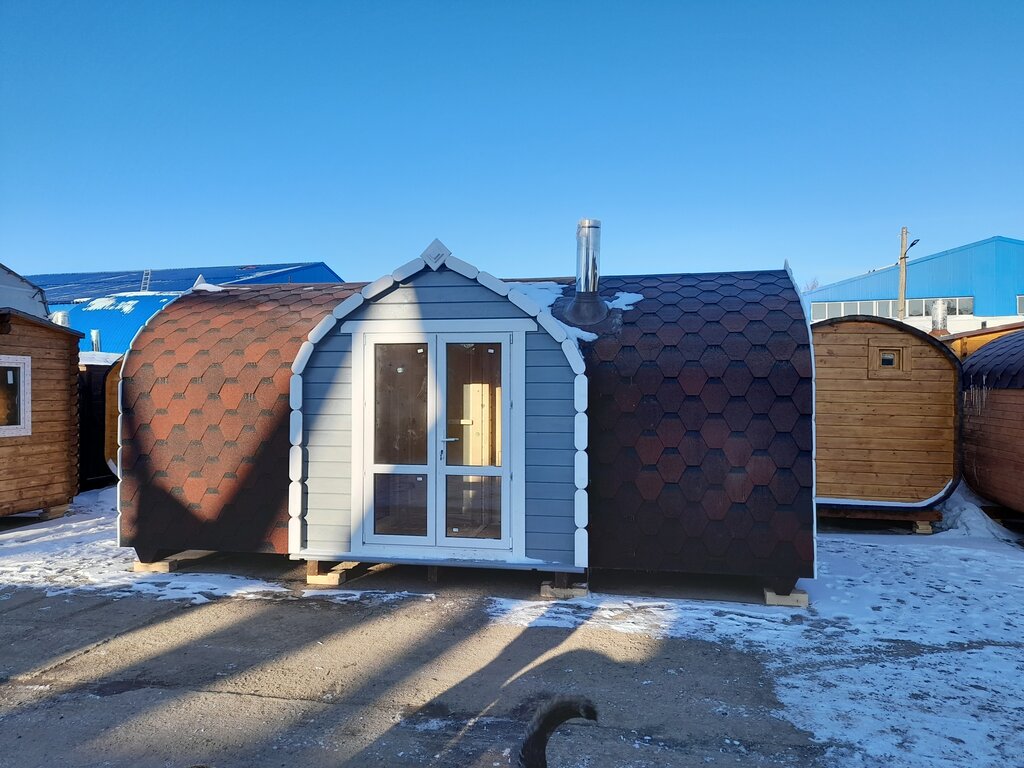 Hamam ve sauna inşaatı ЭкоБани, Puşkino, foto