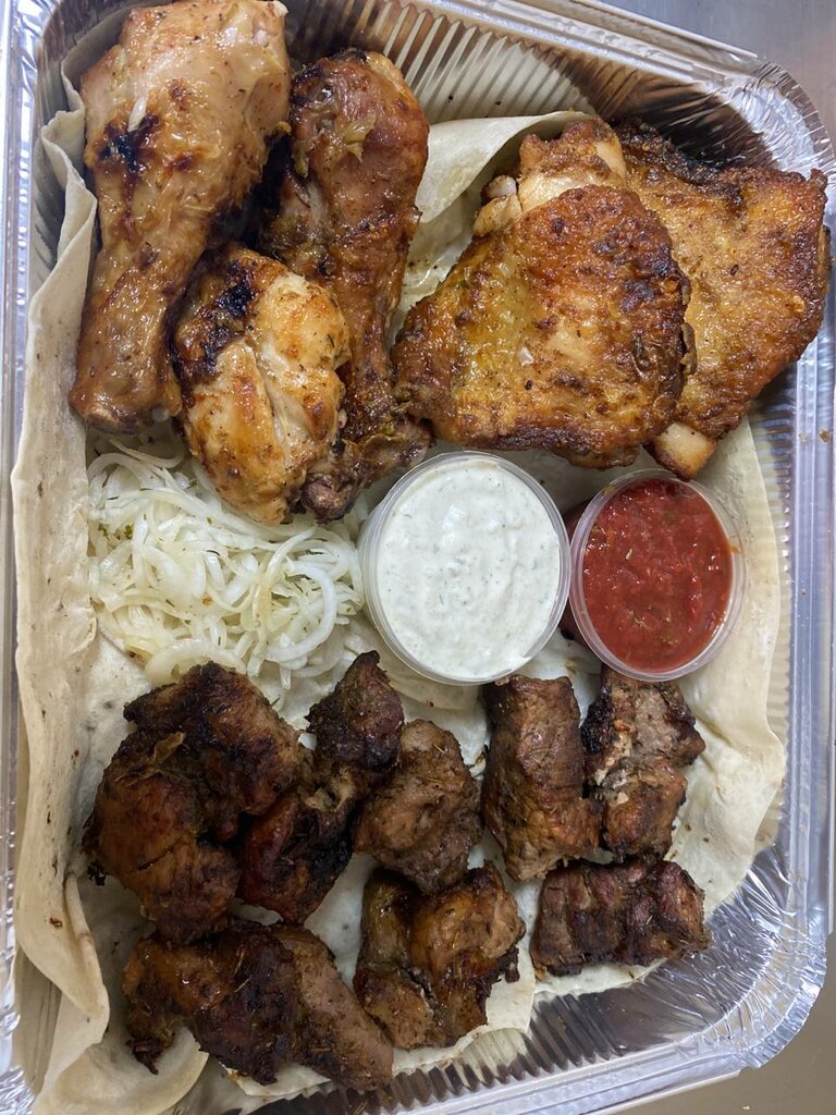 Hazır yemek teslim servisleri Shashlyk-kebab-market, Belgorod, foto