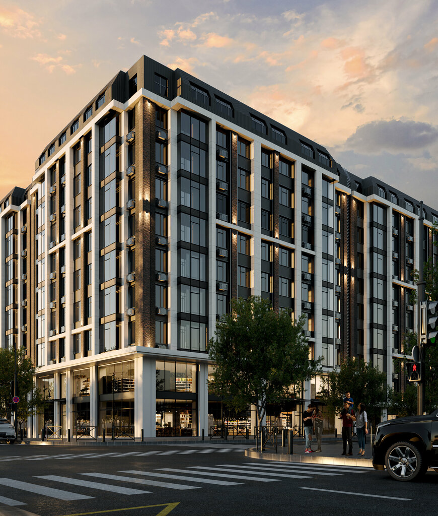 Konut blokları Centrium, Almatı, foto