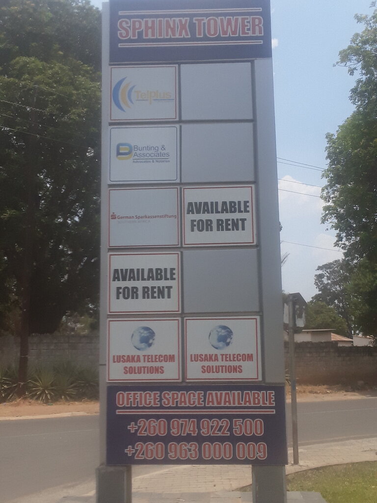 Ticari gayrimenkul alım satımı Sphinx Tower, Lusaka, foto