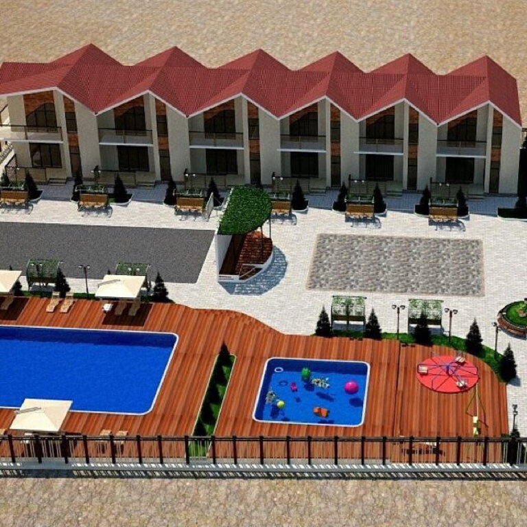 Resort oteller, tesisler База отдыха Парнас, Dağıstan, foto