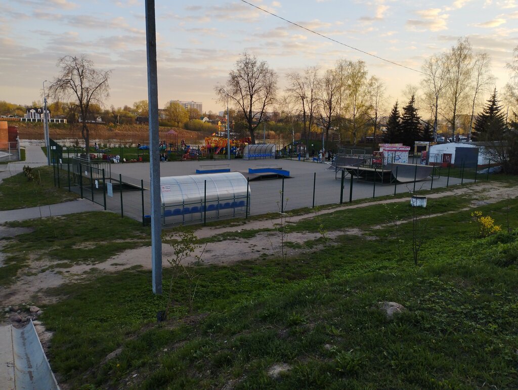 Kaykay parkı Skatepark, Polotsk, foto