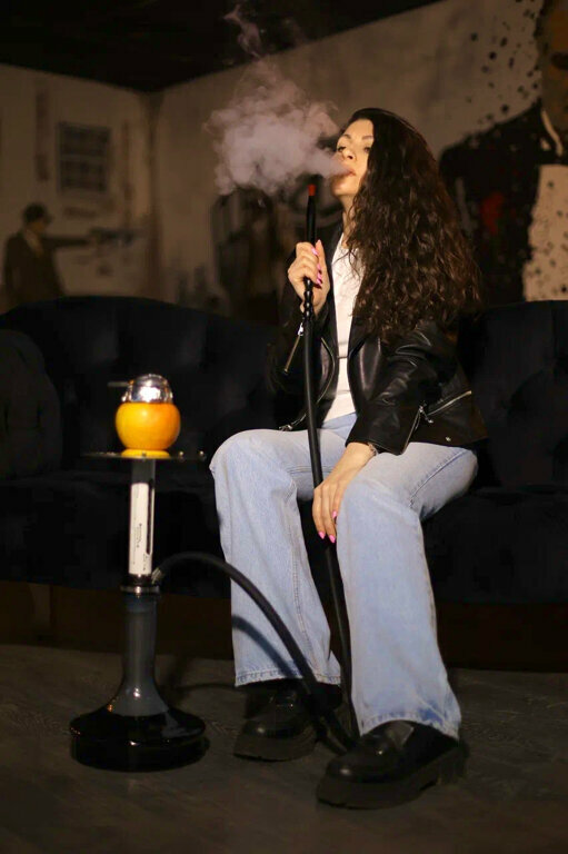 Nargile kafeler Tony Lounge, Moskova, foto