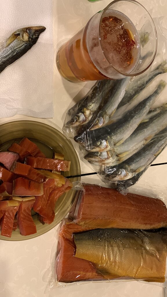 Balık ve deniz ürünleri Zolotaya rybka, Habarovsk, foto