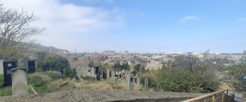 Mezarlıklar Мусульманское Альбурикентское кладбище, Dağıstan, foto