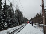 Остановочный Пункт 3-я Платформа (Leningrad Region, Gatchinskiy District, gorodskoy posyolok Vyritsa, Suvorovskiy prospekt), tren istasyonu  Saint‑Petersburg ve Leningradskaya oblastından