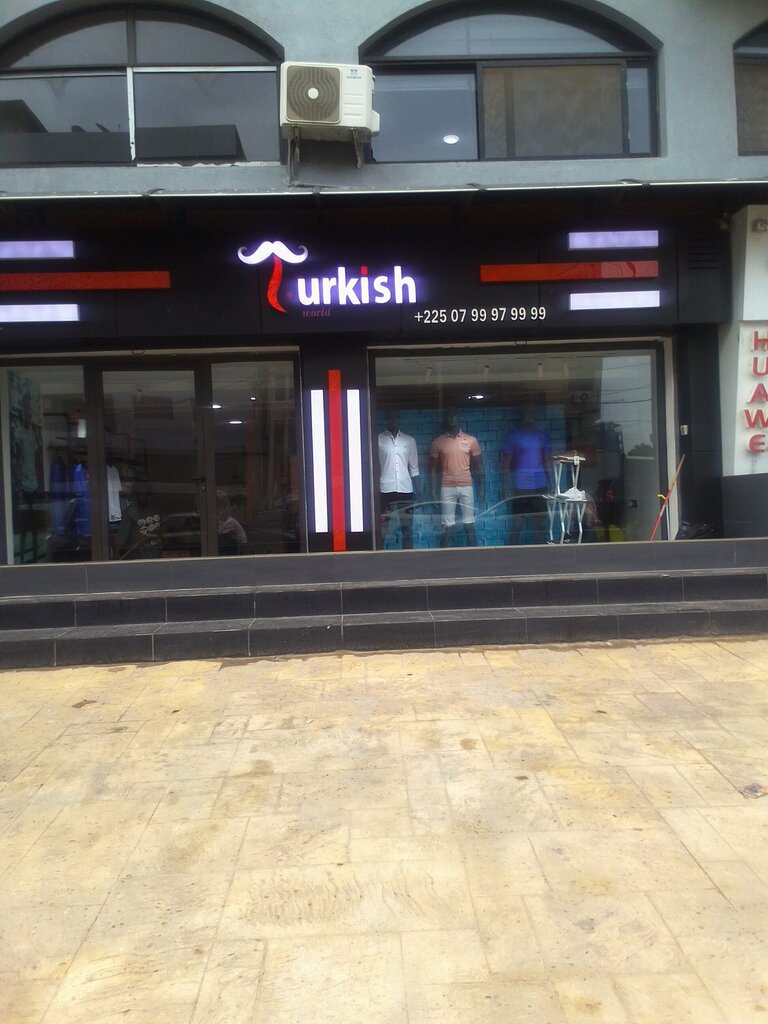 Giyim mağazası Turkish, Abican, foto