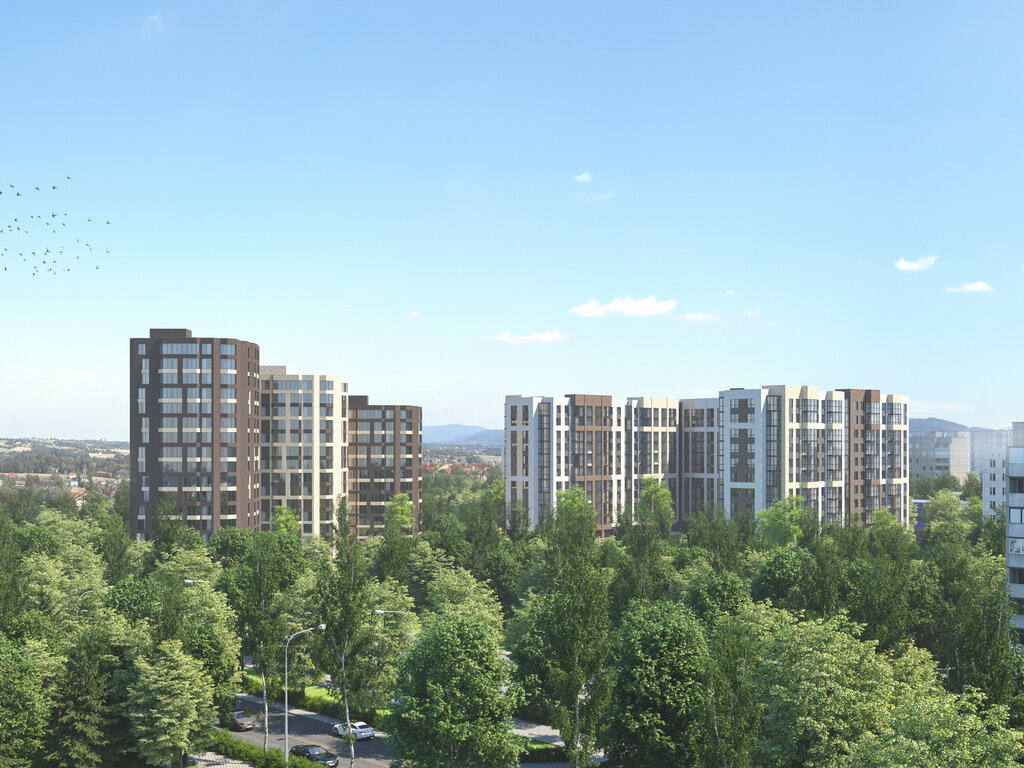 Konut blokları Каскад Северный, Nalchik, foto