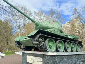 Танк Т-34-85 (Vologda, ulitsa Mira), anıt, heykel  Vologda'dan