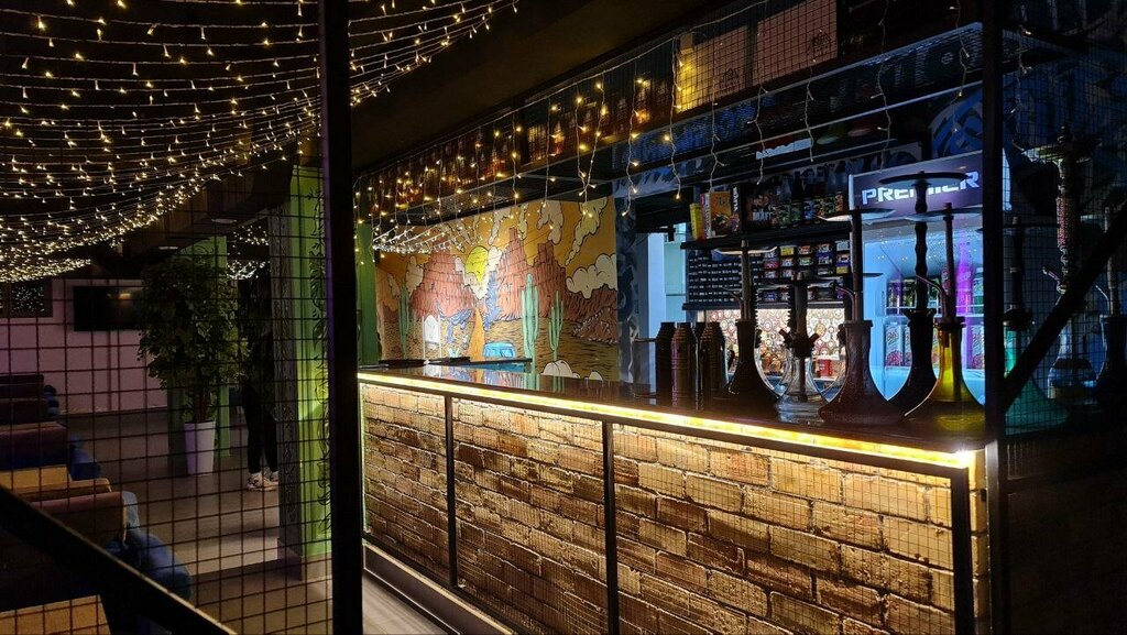 Nargile kafeler Muxtarzade Lounge, Semerkant, foto