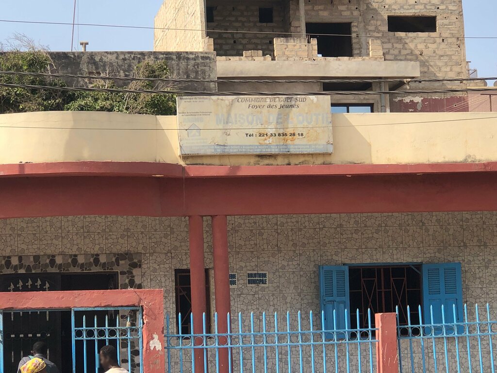 Kültür merkezleri Foyer des Jeunes, Dakar, foto