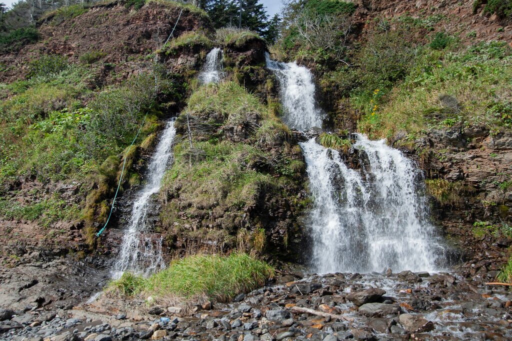 Dağ zirvesi Гора Пионерская 428 метров, Sahalin Bölgesi, foto