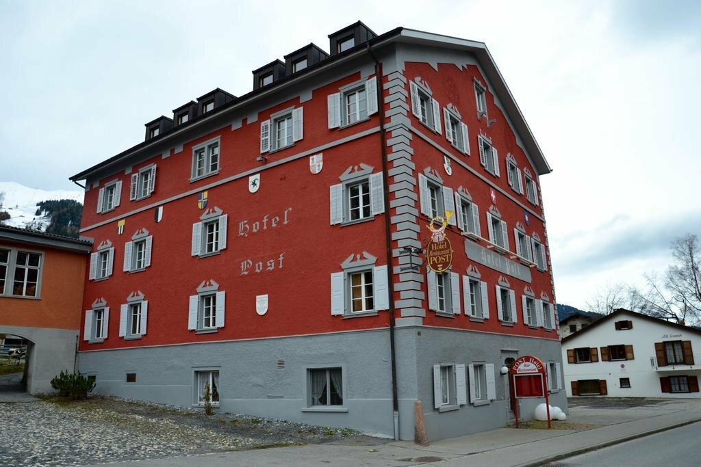 Otel Posthotel Churwalden, Graubunden, foto