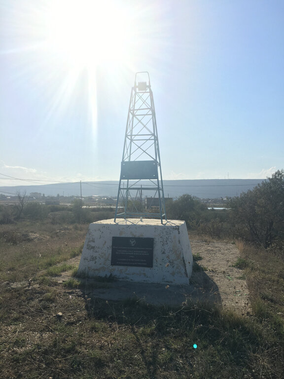 Anıt, heykel Скважина № 8, Izberbash, foto