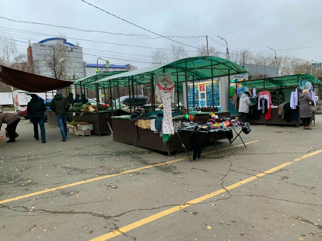 Pazarlar ve çarşılar Рынок, Izhevsk, foto