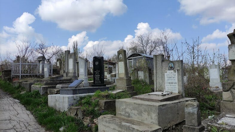 Mezarlıklar Cimitirul Evreesc din Chișinău, Kişinev, foto