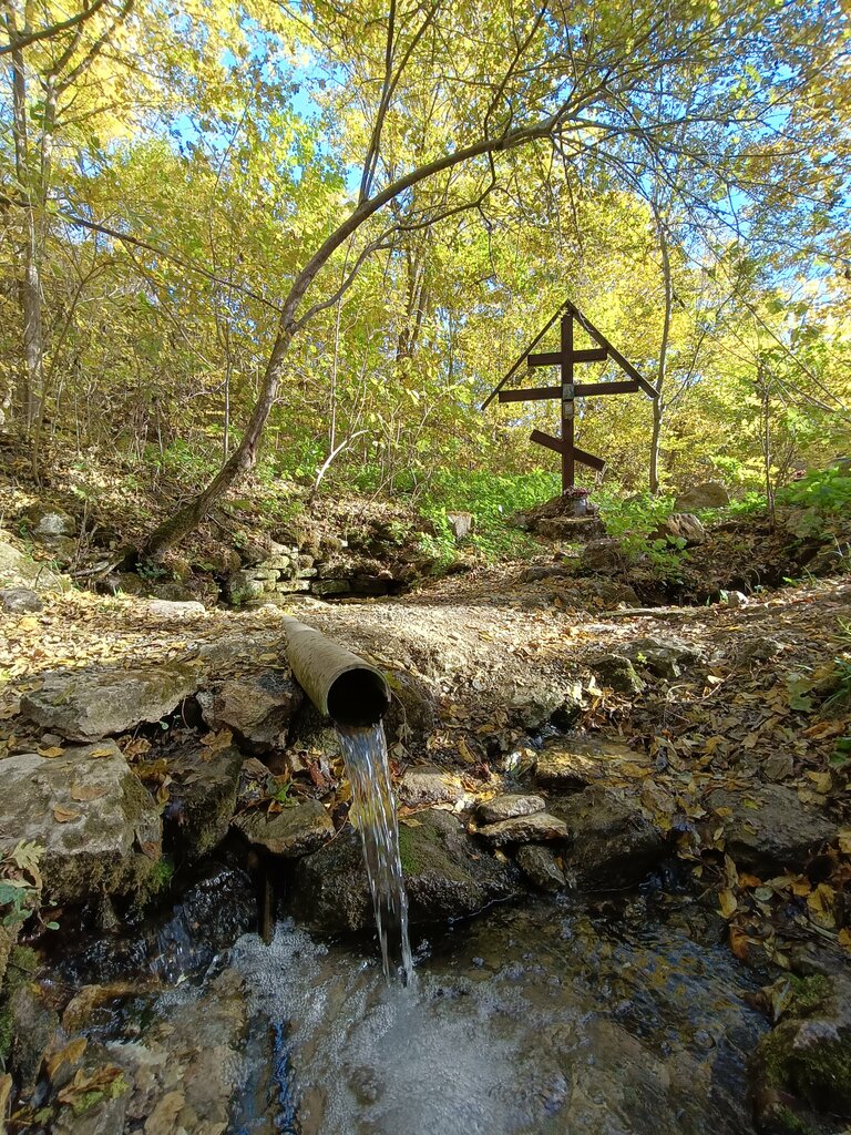 Pınar, çay Spring, stream, Krasnodarski krayı, foto