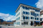Hotel Rätia (Graubünden, bezirk Surselva, Via Centrala, 5), otel  Graubunden'den