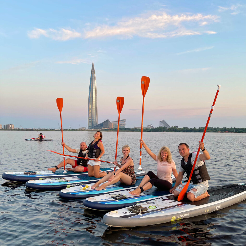 Kürek sörfü Progress Ride Sup, Saint‑Petersburg, foto