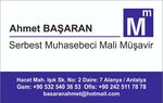 Ahmet Başaran - Mali Müşavir (Hacet Mah., Işık Sok., No:2, Alanya, Antalya), mali müşavir  Alanya'dan