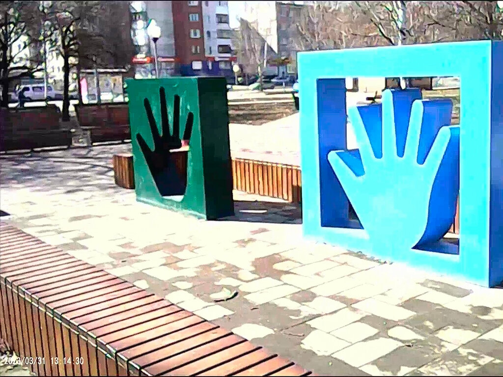 Dekorasyon ve süsleme, onur panosu Ладони, Yekaterinburg, foto