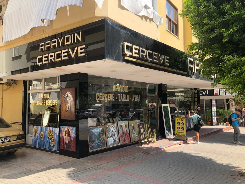 Resim, tablo ve çerçeve mağazaları Apaydın Çerçeve Ayna, Alanya, foto