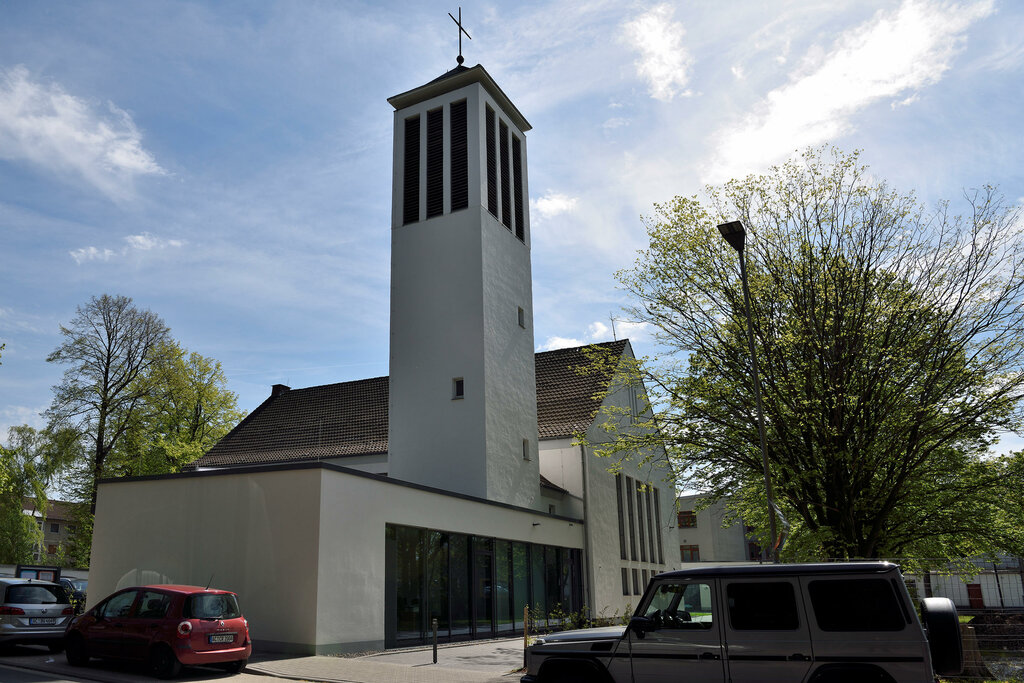 Dini dernekler Evangelische Kirche Mariadorf - Evangelische Christusgemeinde, Kuzey Ren‑Vestfalya, foto