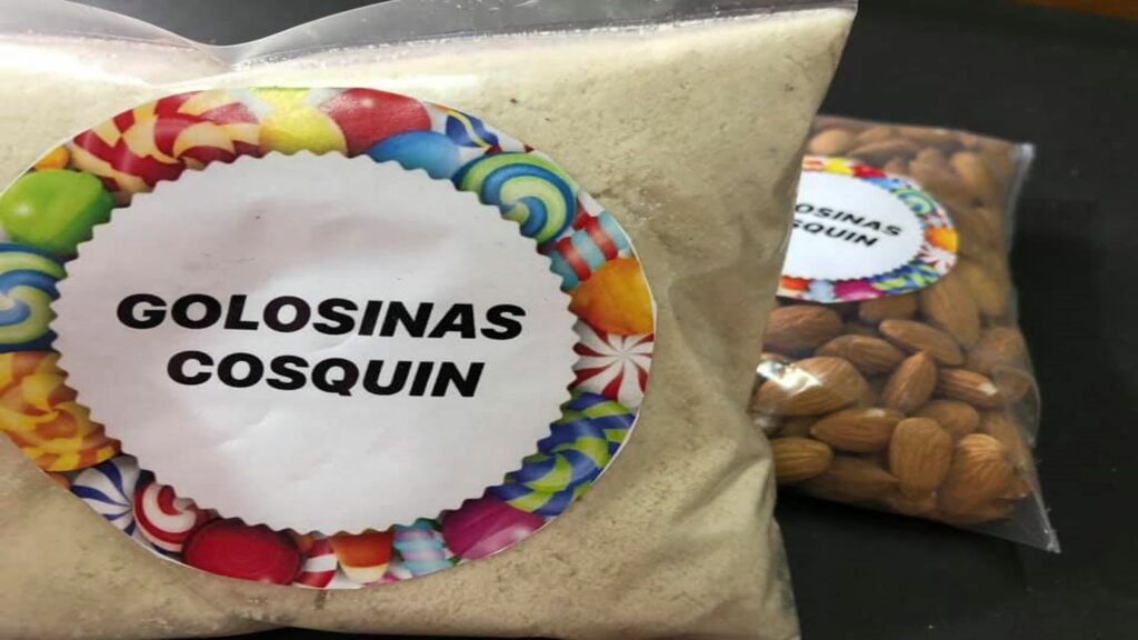 Kuruyemiş, atıştırmalık, kuru meyve Golosinas Cosquín, Buenos Aires, foto