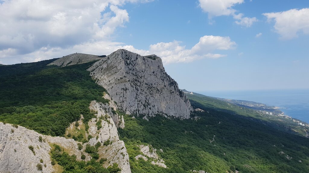 Dağ geçidi Перевал Борю-Богаз, Kırım Cumhuriyeti, foto