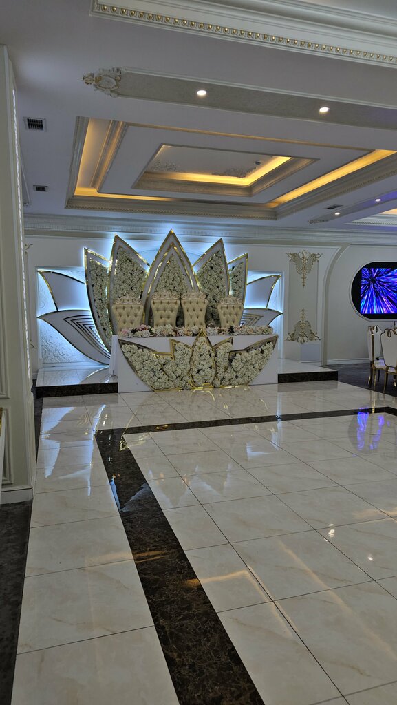 Düğün, toplantı salonu Shah-sultan, Almatı, foto