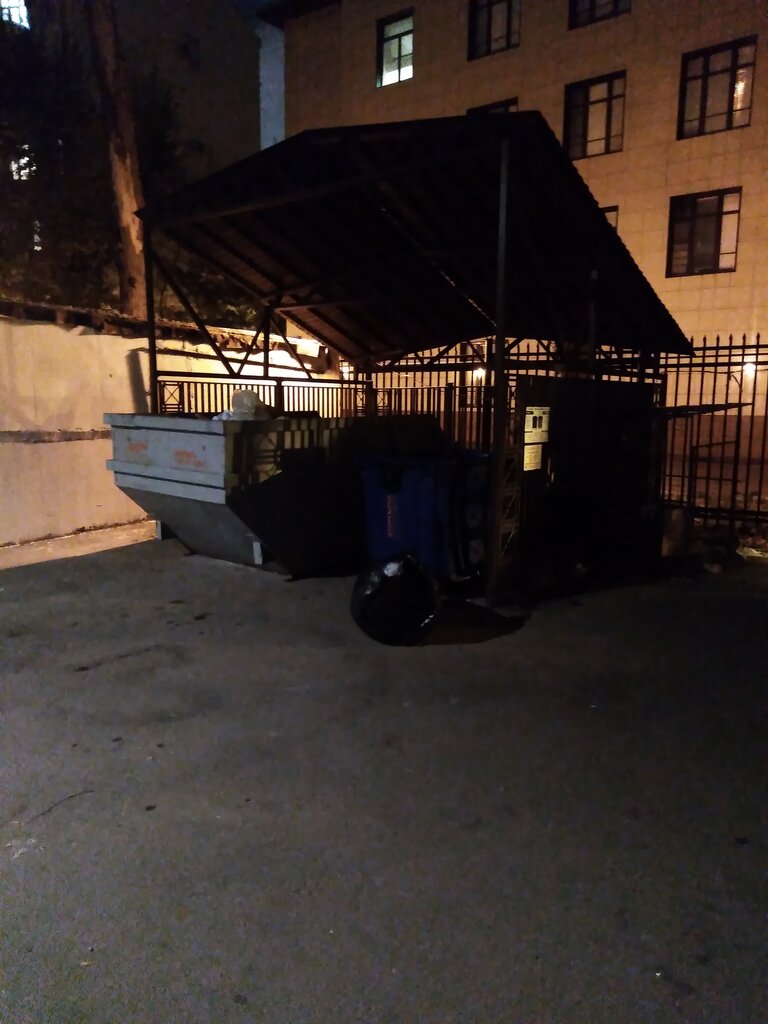 Çöp alanları Trash and garbage disposal area, Moskova, foto