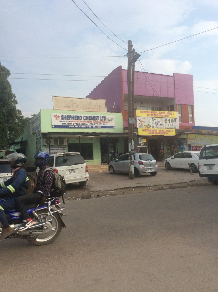 Eczaneler Shepherd Chemist, Lusaka, foto