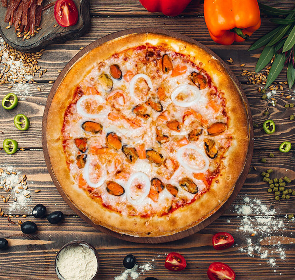 Pizzacılar Antonio pizza, Gus‑Hrustalny, foto