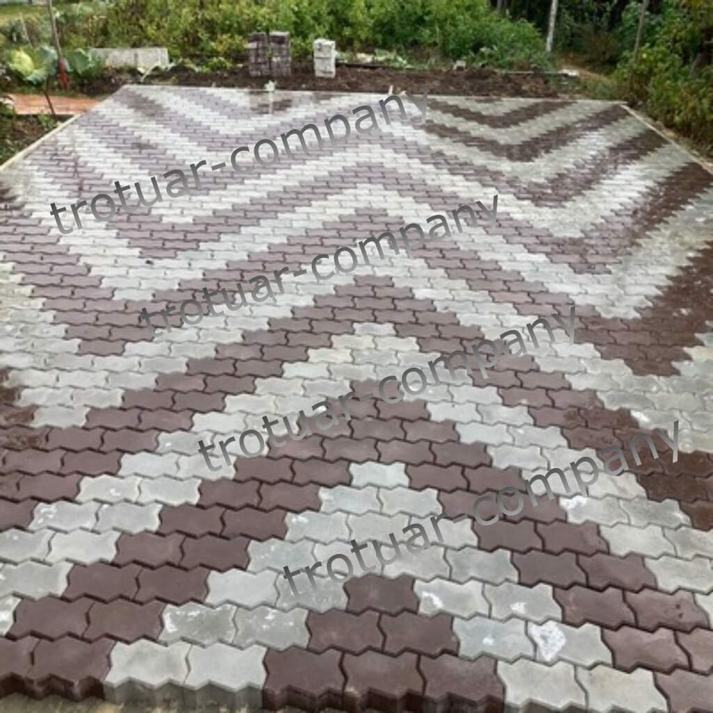 Kaldırım taşları Trotuar Company, Serpuhov, foto