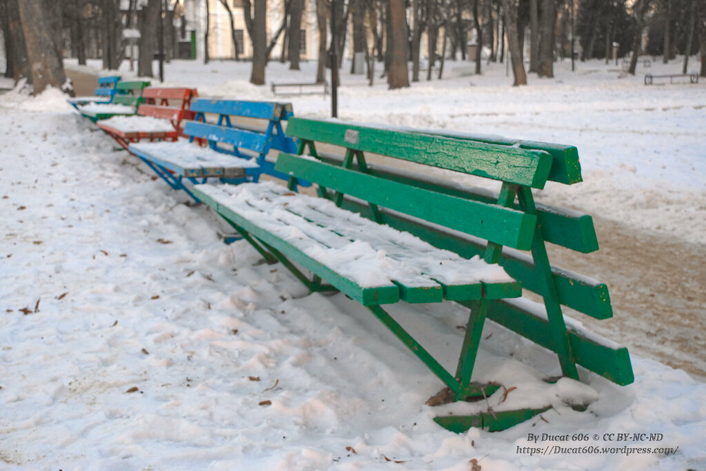 Bank Bench, Kaluga, foto