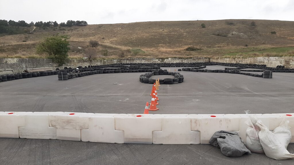 Ehliyet sınav alanı Площадка для вождения, Kırım Cumhuriyeti, foto