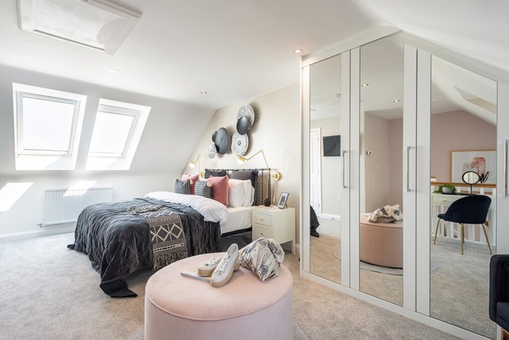 Arazi dizisi David Wilson Homes - Weston Meadow, Wiltshire County, foto