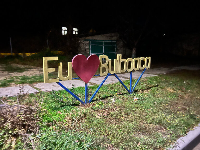 Tren istasyonu Bulboaca, Anenii Noi Bölgesi, foto