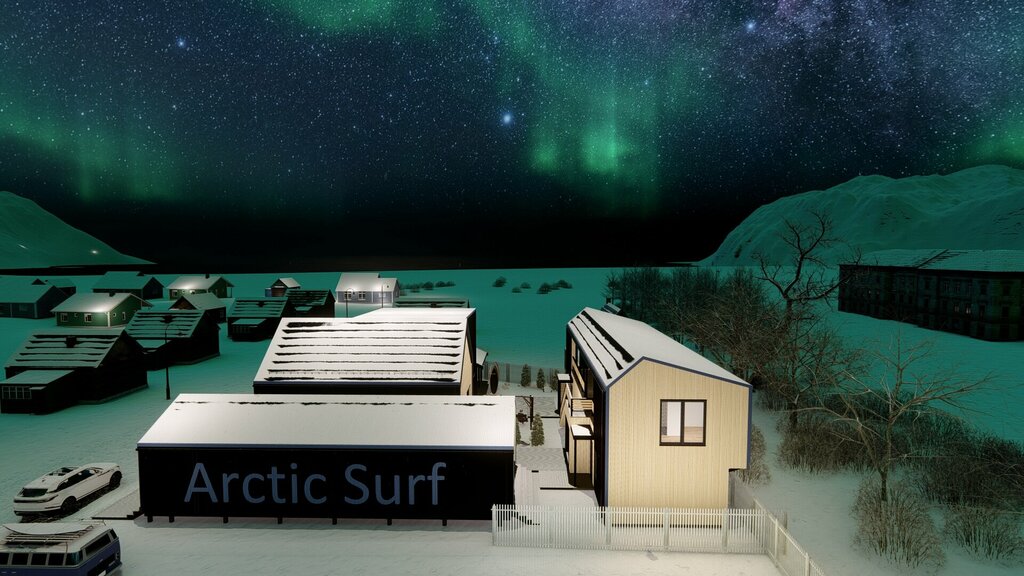 Sörf Arctic Surf, Murmanskaya oblastı, foto