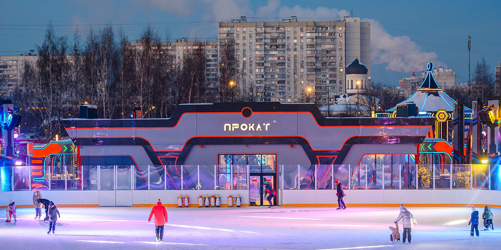 Spor alanı Скейт-парк, Moskova, foto