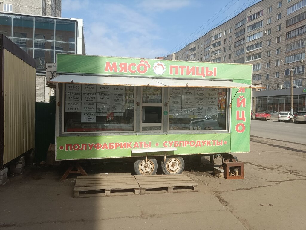 Kanatlı hayvan ürünleri ve yumurta Мясо птицы, Kirov, foto