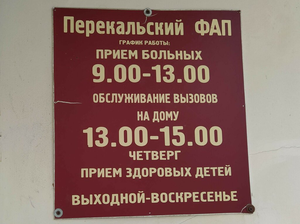 Aile sağlığı merkezi Перекальский фельдшерско-акушерский пункт, Riazanskaya oblastı, foto